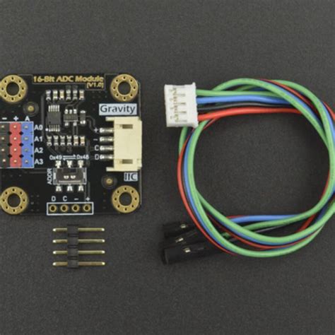 Dfrobot Gravity 16bit 4 Kanal Adc Analog Digital Wandler I2c Ads1115