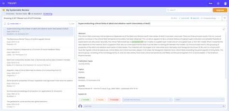how to screen references articles in rayyan rayyan help center