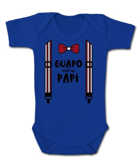 Body GUAPO COMO MI PAPI Ropa Bebés en Mis Diablillos