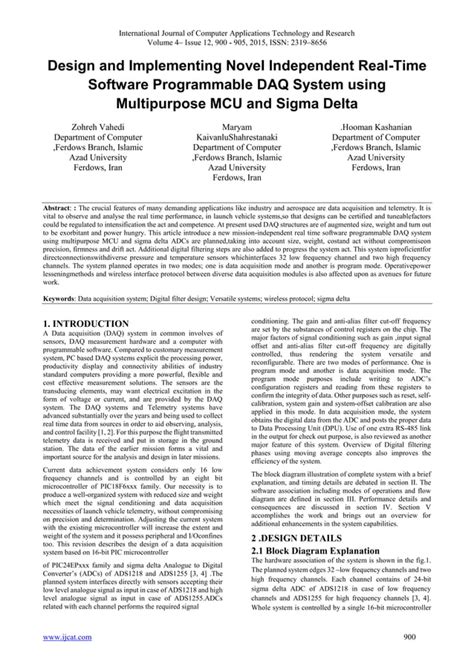Design And Implementing Novel Independent Real Time Software