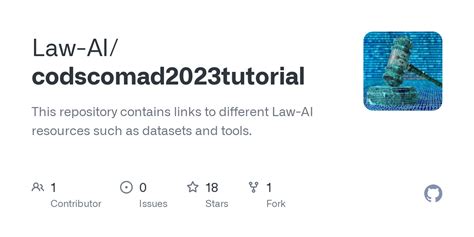 GitHub Law AI Codscomad Tutorial This Repository Contains Links