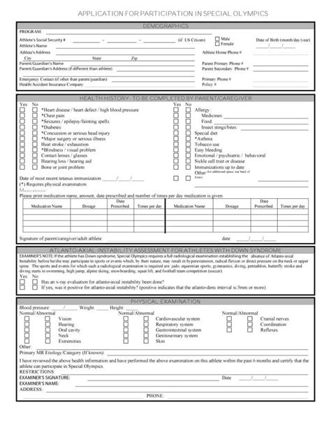 Physical Exam Templates Forms Male Female Physics Doctors Note Template Exam