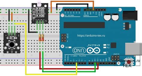 ky 011 модуль 2 цветного светодиода Подключение к arduino