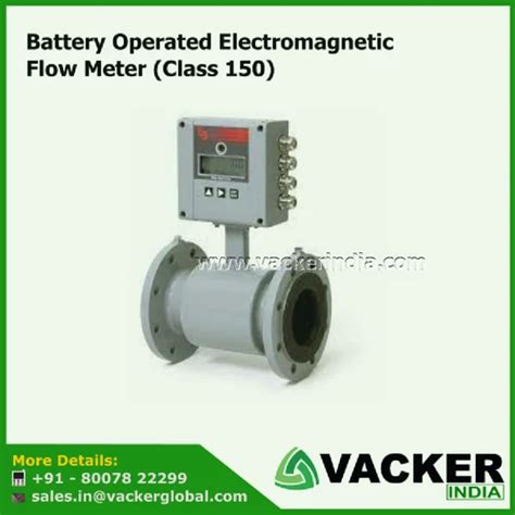 Battery Operated Electromagnetic Flow Meter Class 150 For Water At ₹ 108000 In Mumbai