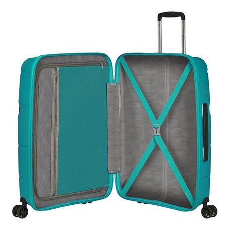 American Tourister Linex Spinner 66 24 63L Trolley Blue Dressinn