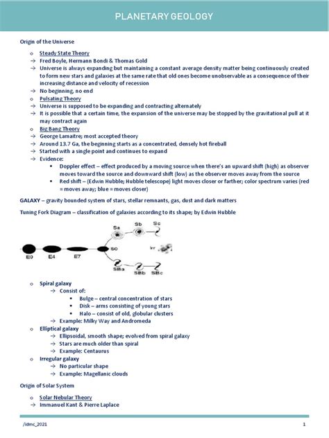 Planetary Geology Pdf Stars Solar System