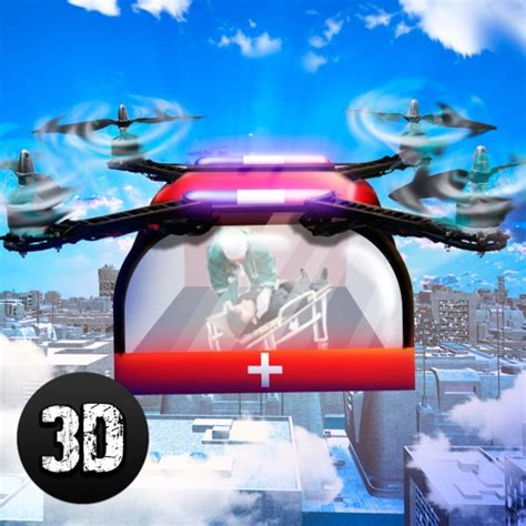 Ambulance Quadcopter Rescue Flight 3d By Tayga Games Ooo