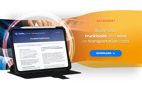 How Optimizing Trucks At Planning Time Reduces Cost Toolsgroup