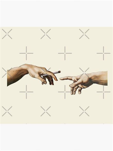 Joint Pass The Creation Of Adam Modern Art Decor Unframe