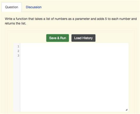 Solved Write A Function That Takes A List Of Numbers As A Chegg