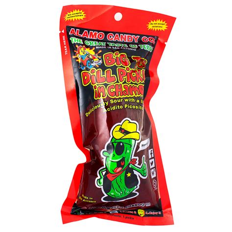 Alamo Big Tex Chamoy Dill Pickle Candy Funhouse Candy Funhouse Us
