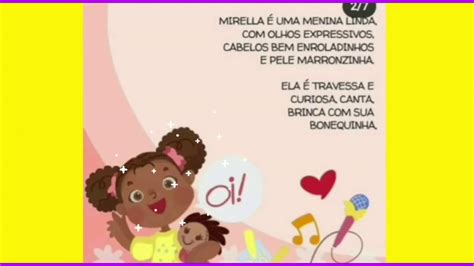 História A cor Bela de Mirella Consciência Negra YouTube