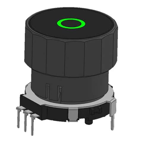 Rotary Encoder With Push Switch Landg Electronics Co Ltd