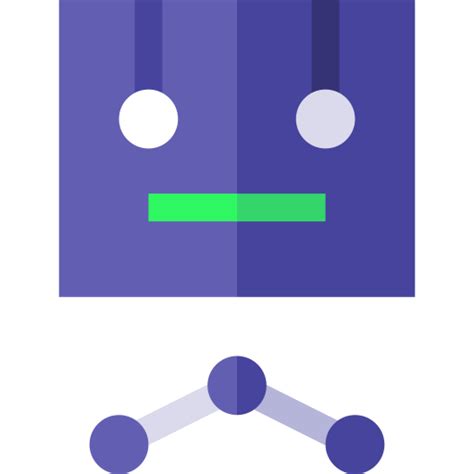 Chatbot Basic Straight Flat Icon