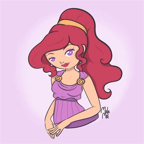 Melamelart On Instagram “todays Princess Is Megara Who Is Your