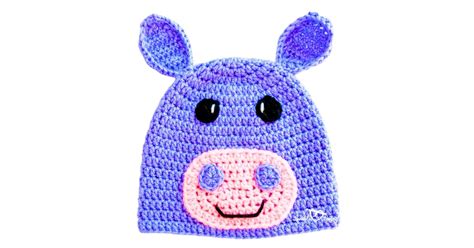 Fun Crochet Hippo Hat Pattern For Beginners Free And Easy