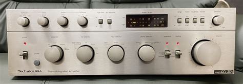 【傷や汚れあり】【1円スタート】 Technics テクニクス 99a Su 8099 プリメインアンプ インテグレーテッドアンプ 松下電器の
