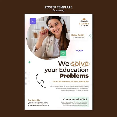 Tuition Poster Psd High Quality Free Psd Templates For Download Freepik