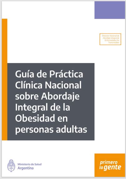 Guía De Práctica Clínica Nacional Sobre Abordaje Integral De La