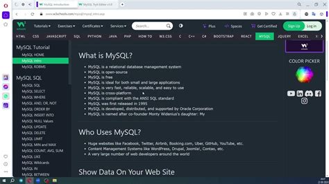 Mysql Reading 1 Youtube