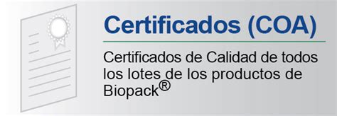 Biopack® Productos Químicos