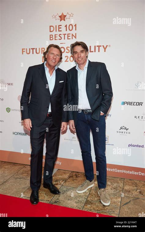 Hamburg Germany 28th Mar 2022 Carsten K Rath L Entrepreneur And