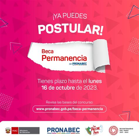 Beca Permanencia 2023 Facultad De Ingeniería Mecánica Y De Energía
