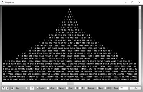 Pascals Triangle Generator Pascal S Triangle A Level Maths