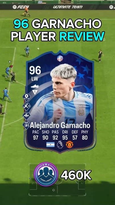 96 Cope America Make Your Mark Alejandro Garnacho Player Review Ea Fc