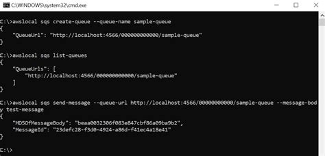 Amazon SQS Local Development Using LocalStack