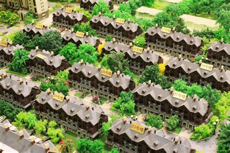 北京大运河孔雀城 沙盘图25 北京安居客