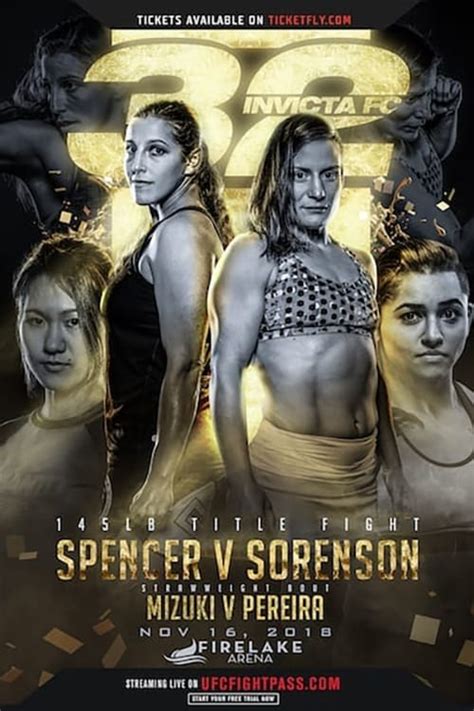 Invicta Fc 32 Spencer Vs Sorenson 2018 Track Movies Next Episode