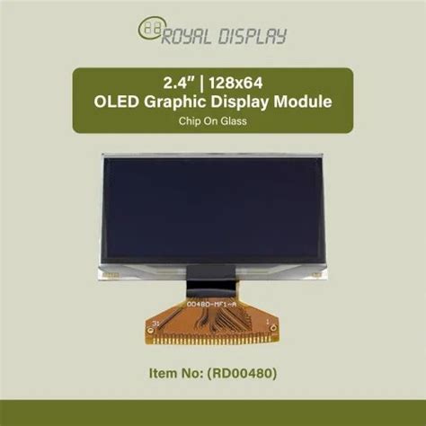 Inch X OLED Graphic Display Module RD At Piece OLED Graphic Display