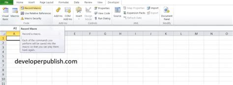 How To Record Macros In Absolute And Relative Mode In Excel