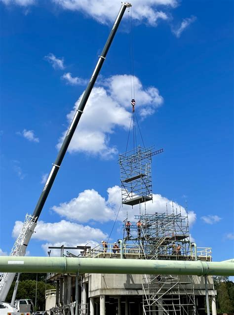 Kj Scaffolding On Linkedin Erecting An Engineered Scaffold For Sydney