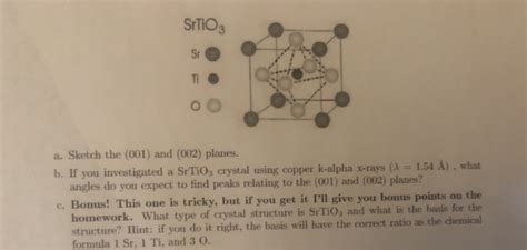 Solved 6 The Figure Below Is A Perovskite Oxide Material Chegg