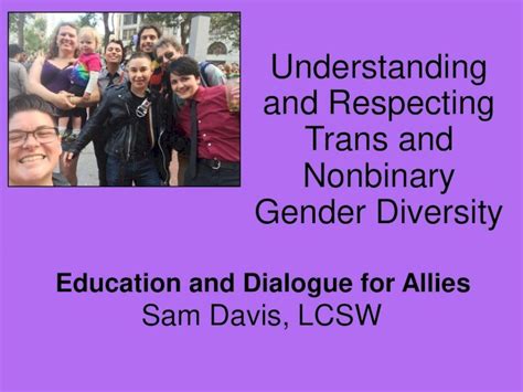 Pdf Understanding And Respecting Trans And Gender Nonconforming