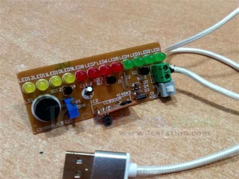 Diy Kits Cd4060 Smd Music Fancy Lantern Colorful Led Lamp Suite
