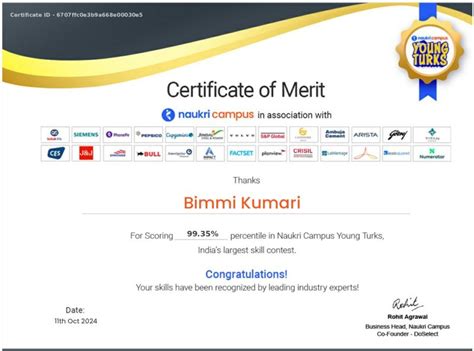 Bimmi Kumari On Linkedin Naukricampus