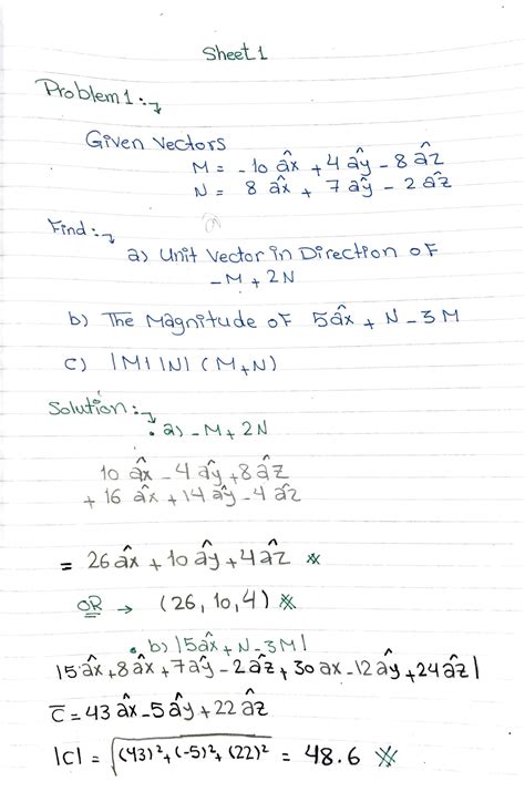 SOLUTION: Lec 2 sheet 1 - Studypool