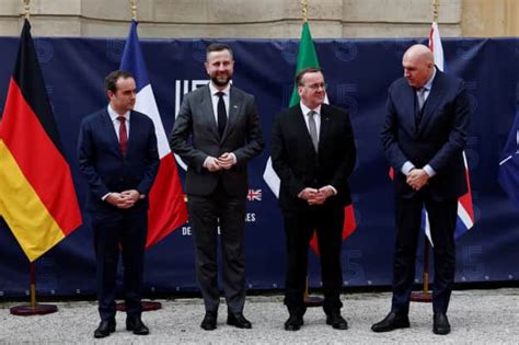Міністри оборони пятьох країн ЄС зустрілися в Парижі для обговорення України Європейська правда