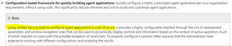 Using Unified Service Desk To Configure Agent Applications Is A Bit Of An Art It Aint Boring
