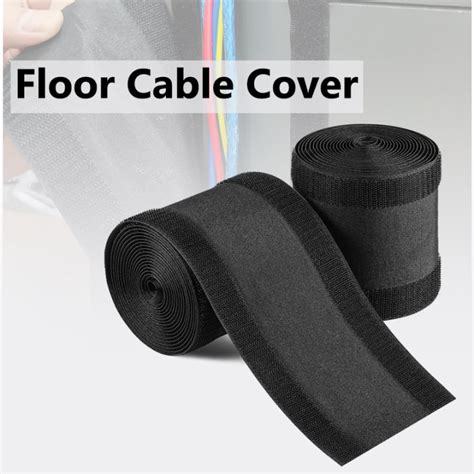 1 3m Floor Cable Cover Nylon Cable Grip Strip Self Adhesive Floor Cable Protector Cover Lazada Ph