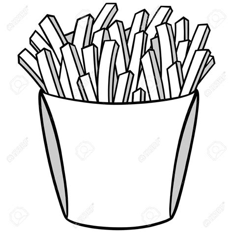 Fries Drawing At Getdrawings Free Download