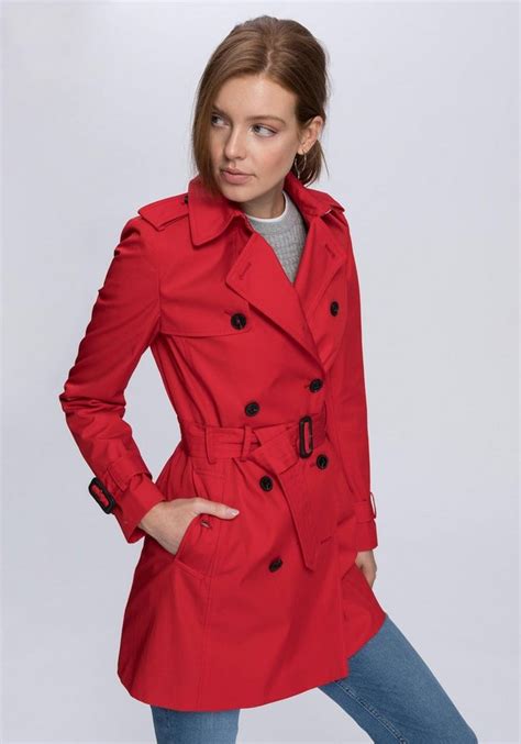 Tommy Hilfiger Trenchcoat Mit Allen Typischen Trench Details Online