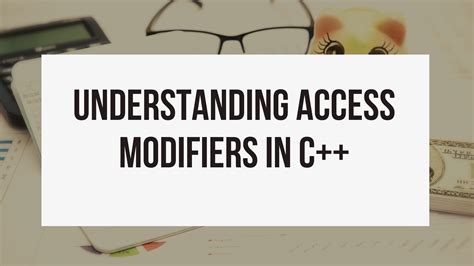 Access Modifiers In C