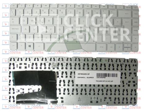 TECLADO HP PAVILION E BLANCO ESPAÑOL Click Center