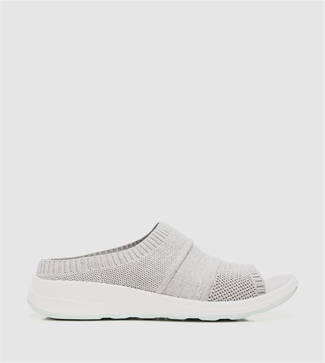 Buy Bzees Iconic Peep Toe Sandals In Grey 6thstreet Qatar
