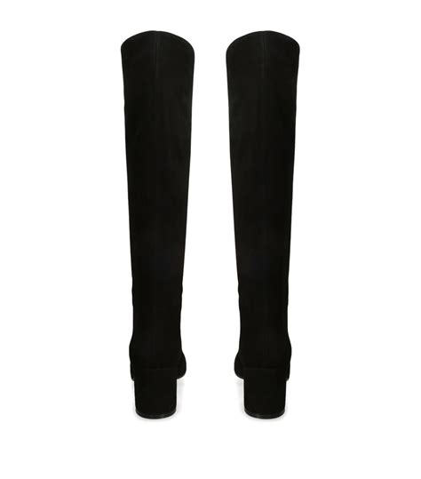 Womens Gianvito Rossi Black Suede Glen Boots 60 Harrods Us
