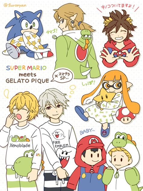 Link Inkling Player Character Inkling Girl Mario Robin And 8 More